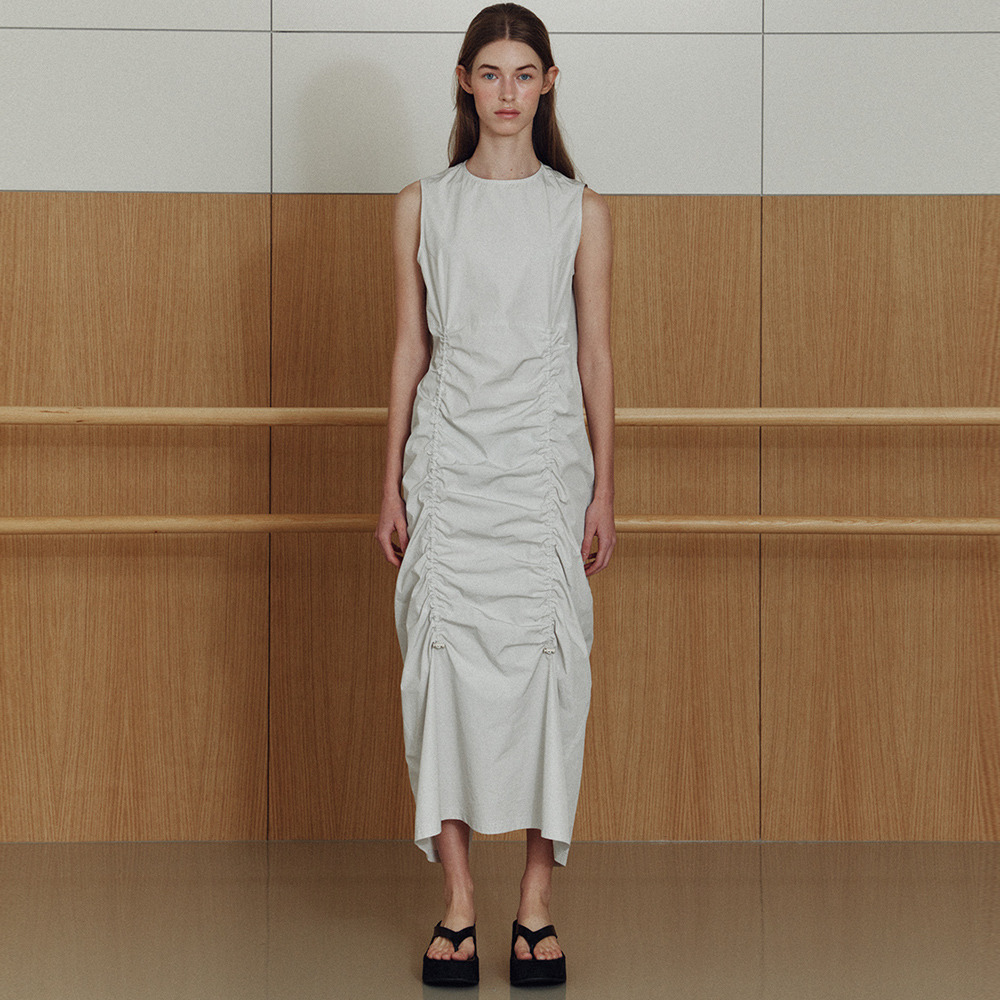 string sleeveless ops (light beige) - HAGO(하고)