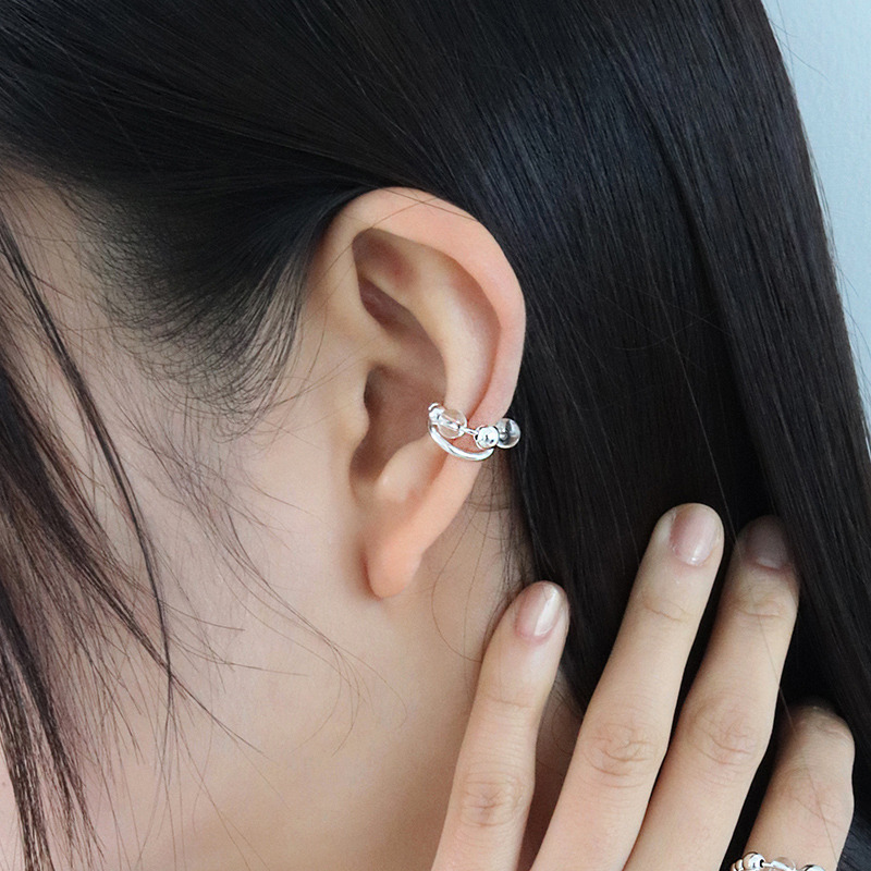 Layer bead earcuff - 하고