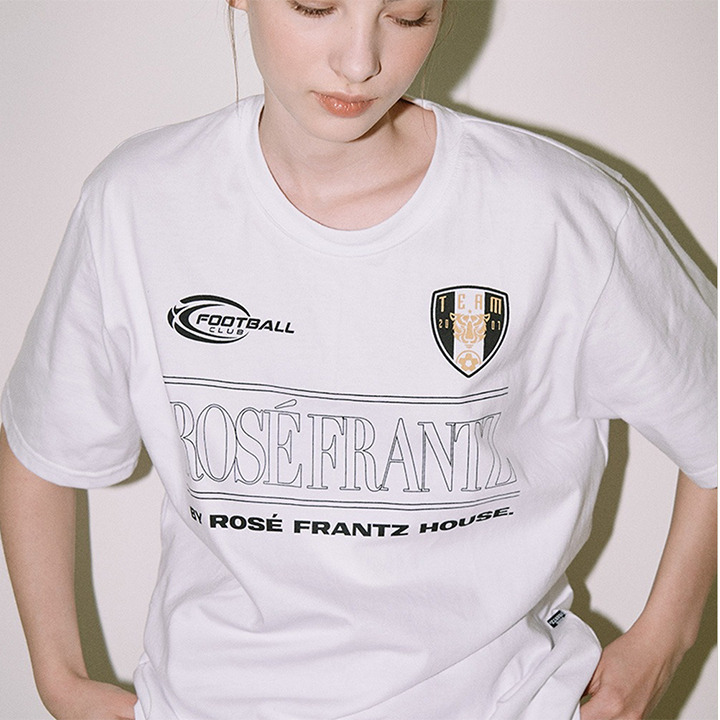 Football Logo Tee [White] - HAGO(하고)