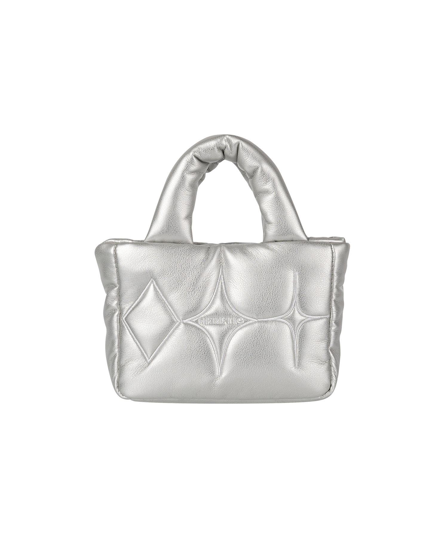 MICRO MINI HERETIC PADDING BAG / silver - 하고