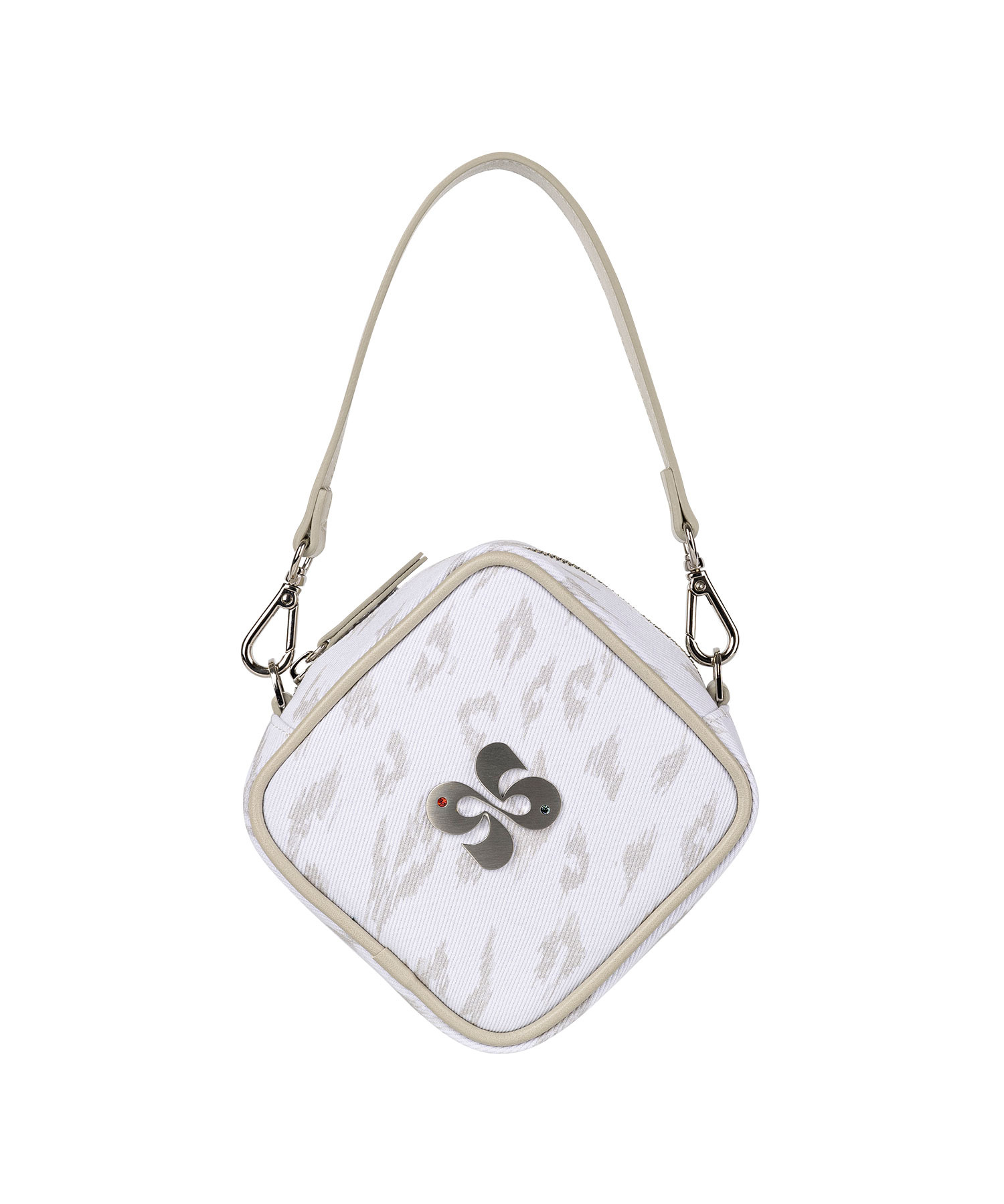 DIAMOND MINI BAG / leopard white - 하고(HAGO)