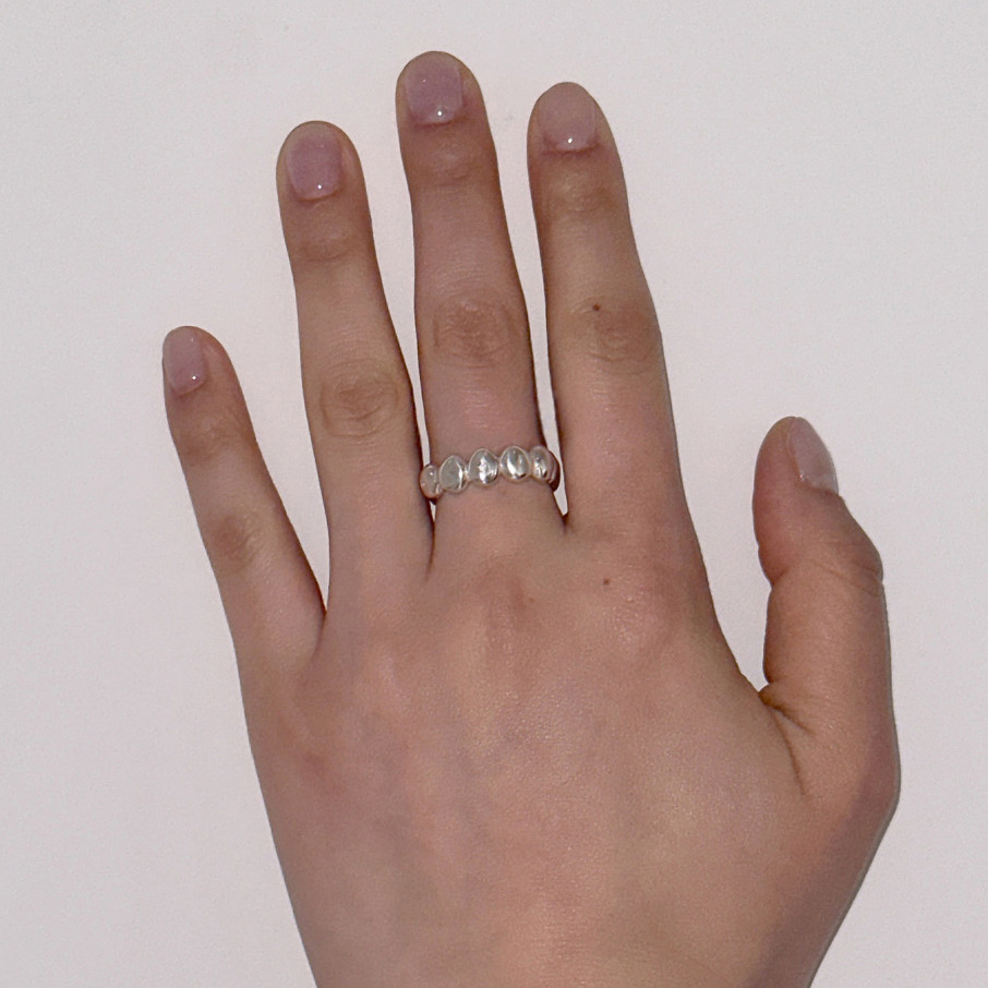 pebble ball ring - HAGO(하고)