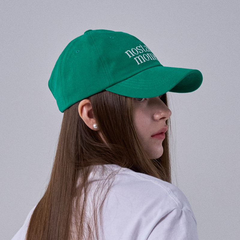Nostalgic Moment Ball Cap_LIGHT GREEN - HAGO(하고)