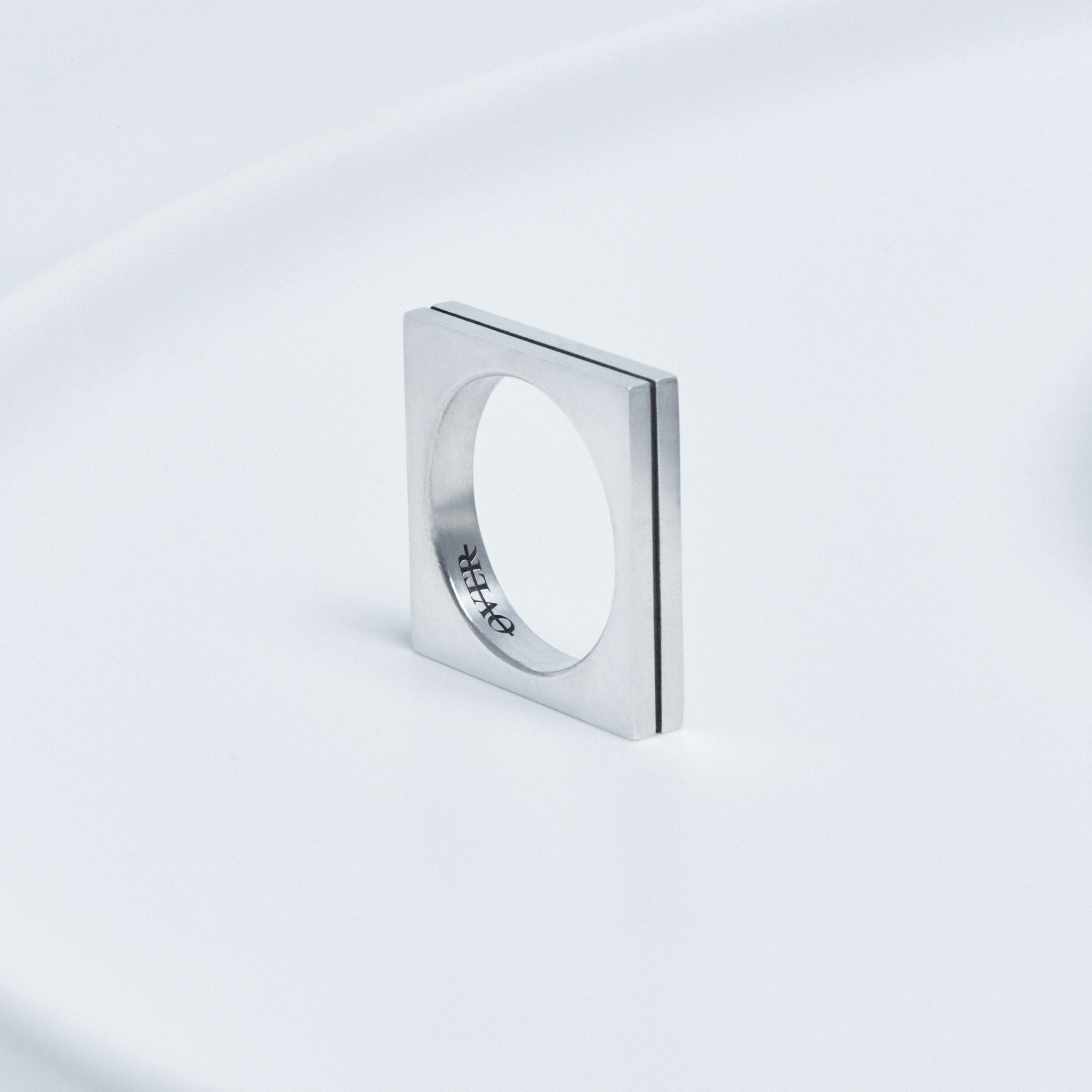 Square line ring - HAGO(하고)