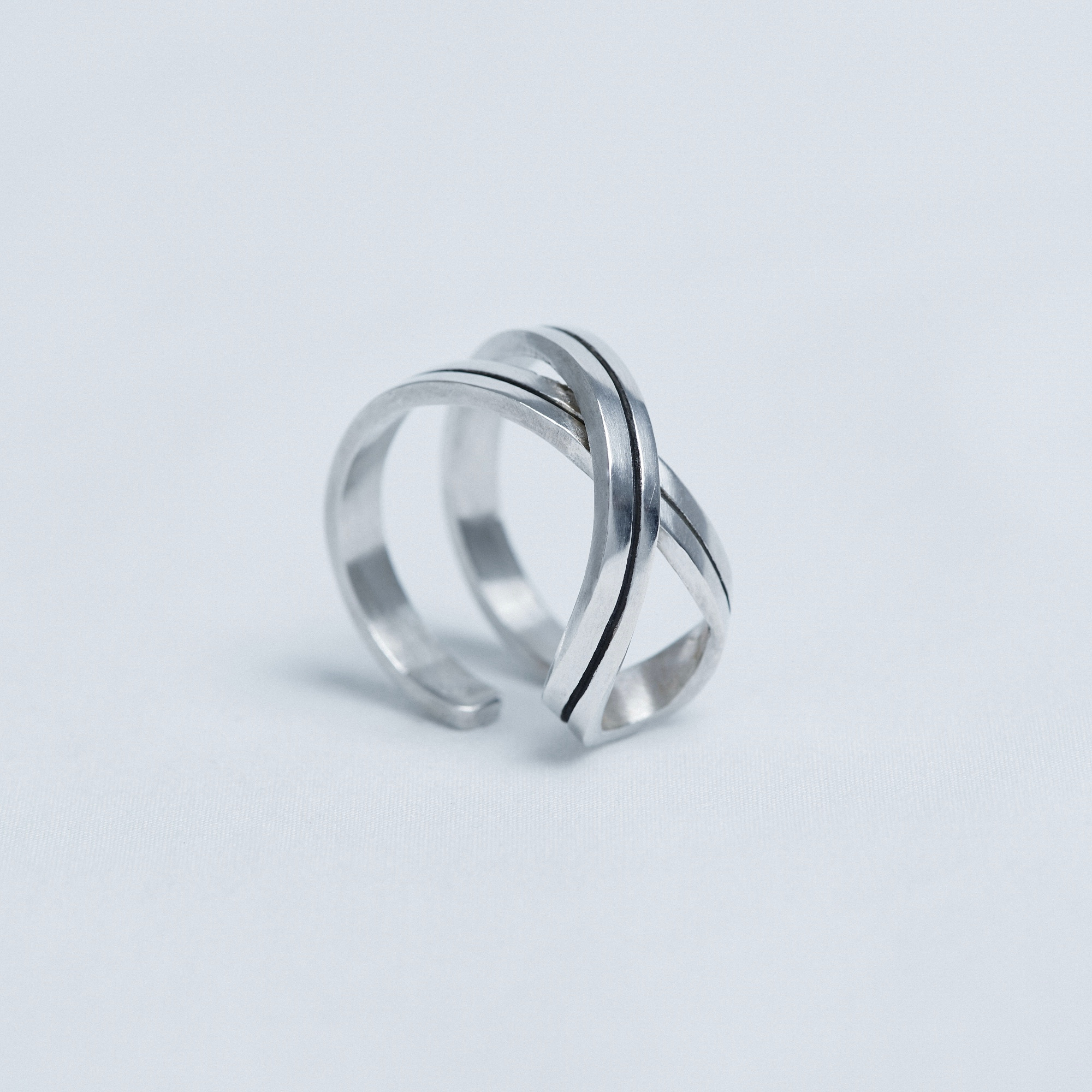 Large knot line ring - HAGO(하고)