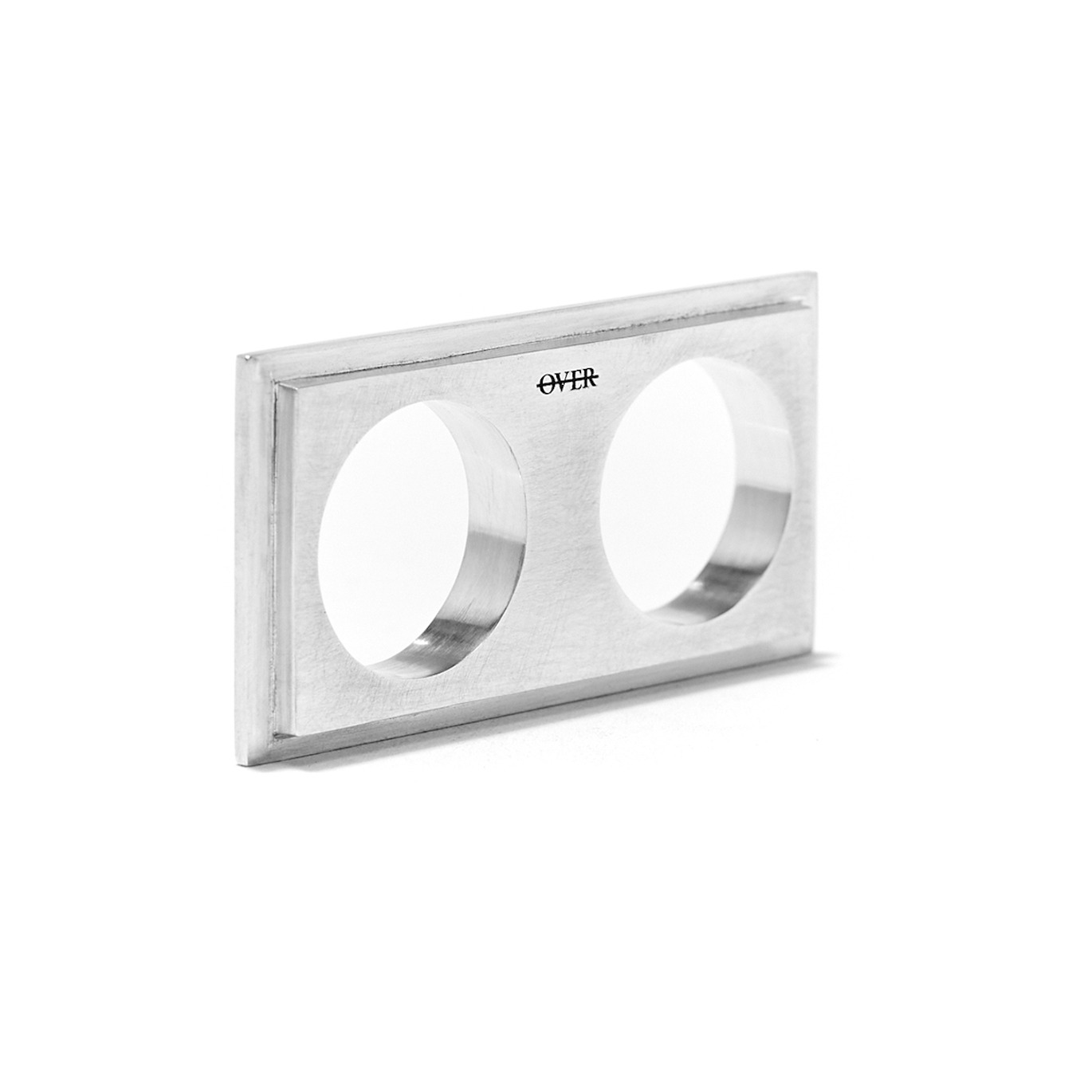 Bold line solid Double ring - HAGO(하고)