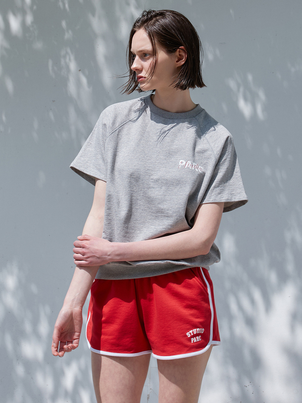 (WOMEN) Dolphin Shorts_Red - HAGO(하고)