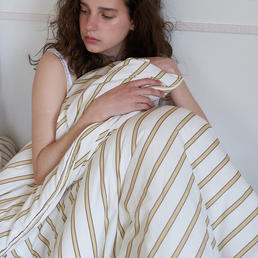 쟈뎅 에디션 차렵이불-카모마일 필드 - Q (200X230) - HAGO(하고)