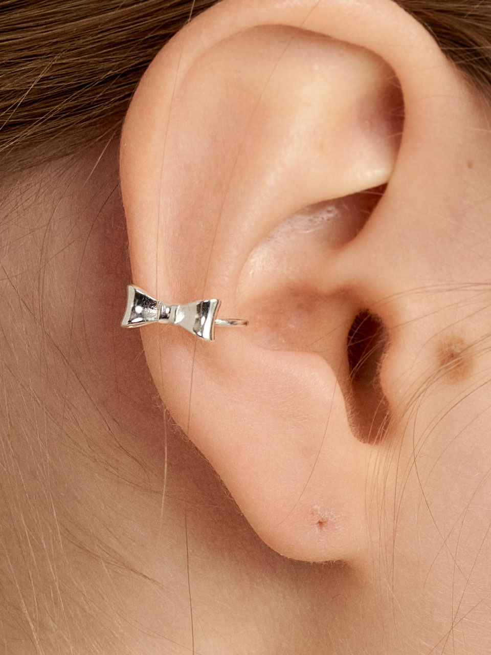 [Ie380]Petit Silver Earcuff - HAGO(하고)