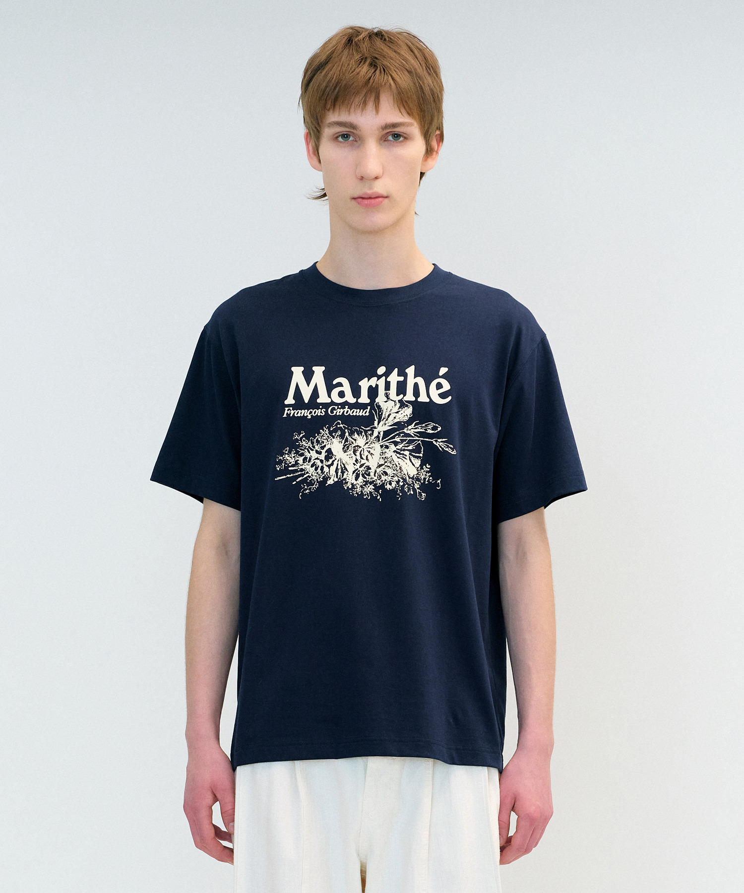 FLOWER TEE navy - HAGO(하고)