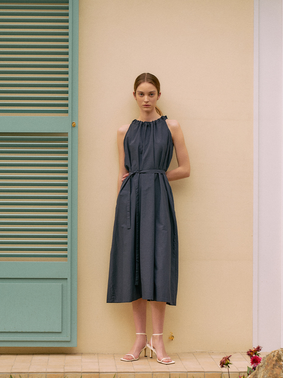 Andy Halter Neck Dress - HAGO(하고)