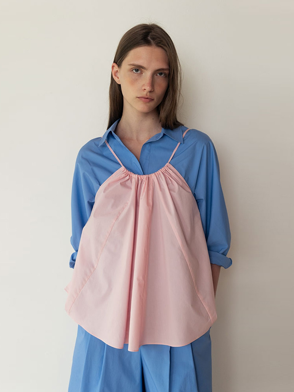 GODET TOP_PINK - 하고