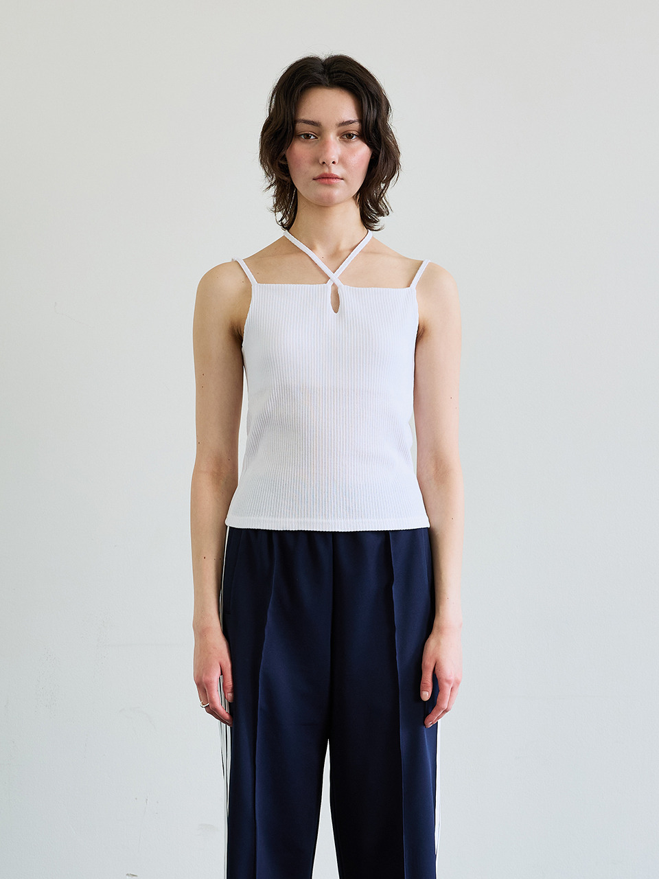 WINSOME BUSTIER SLEEVELESS / WHITE - HAGO(하고)