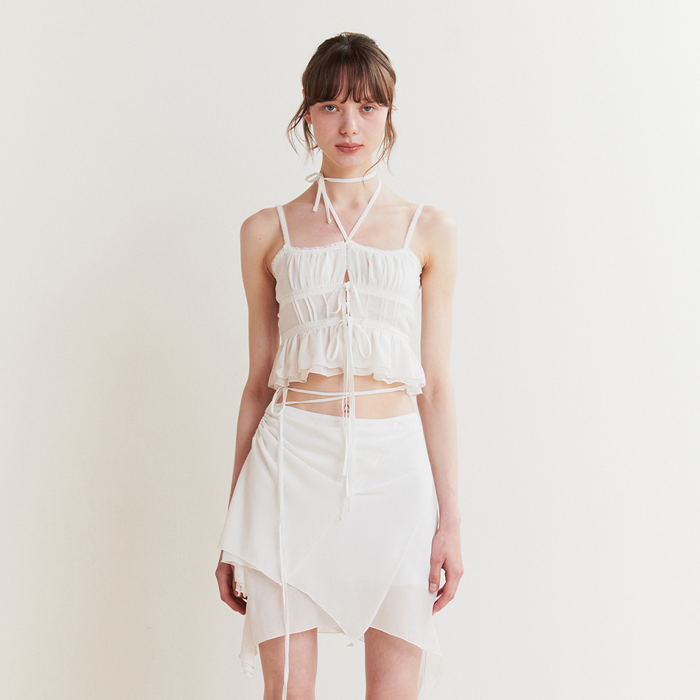 WHISPER BUTTON TOP white - HAGO(하고)