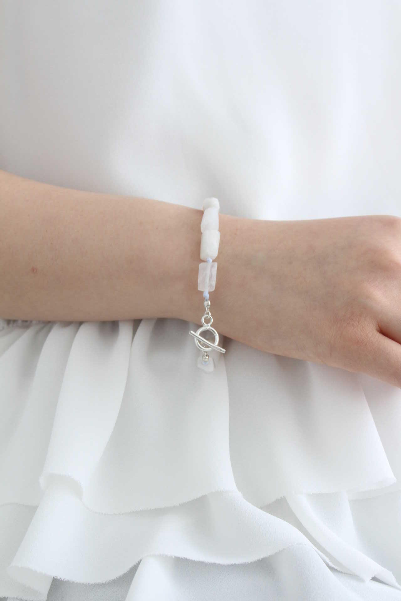 moonstone matte bracelet - HAGO(하고)