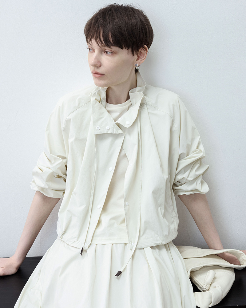 TG_Minimal string jacket_IVORY - HAGO(하고)