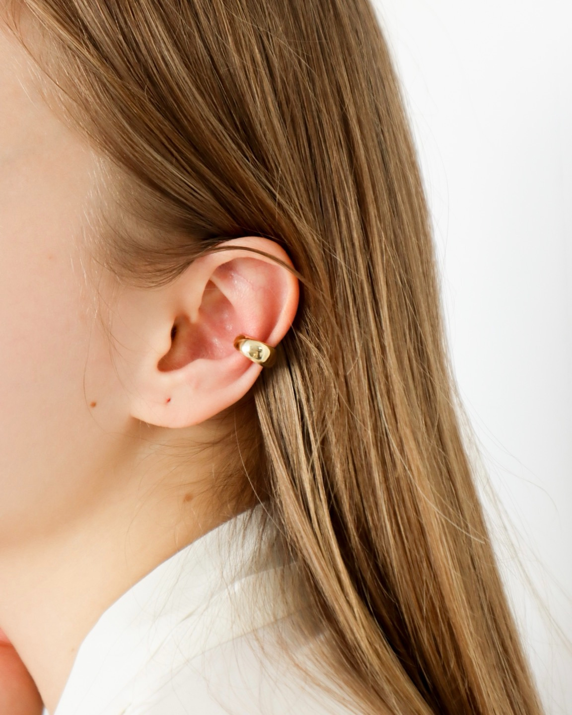 Base earcuff (14k gold plated) - HAGO(하고)