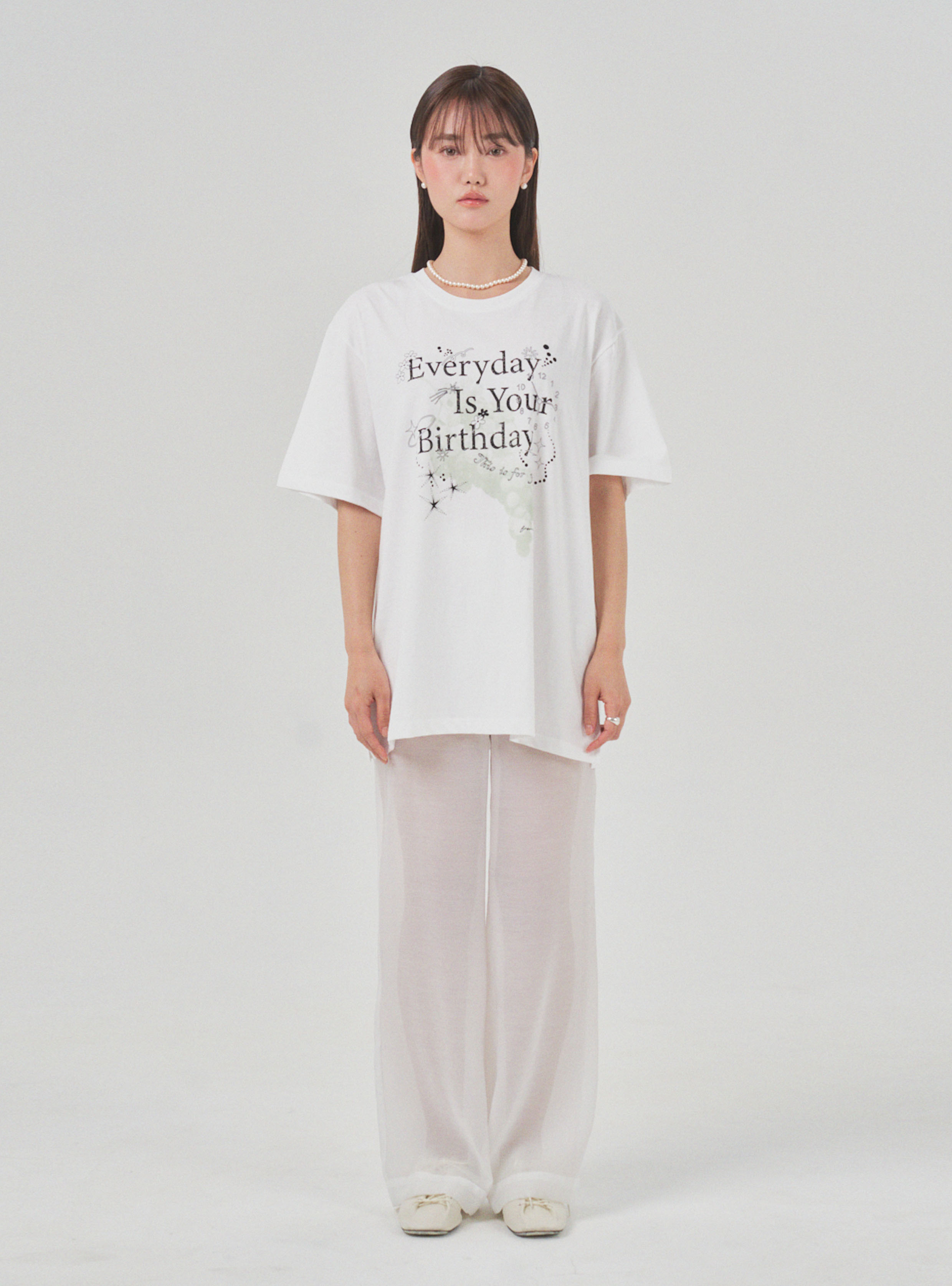 clear pants (white) - HAGO(하고)