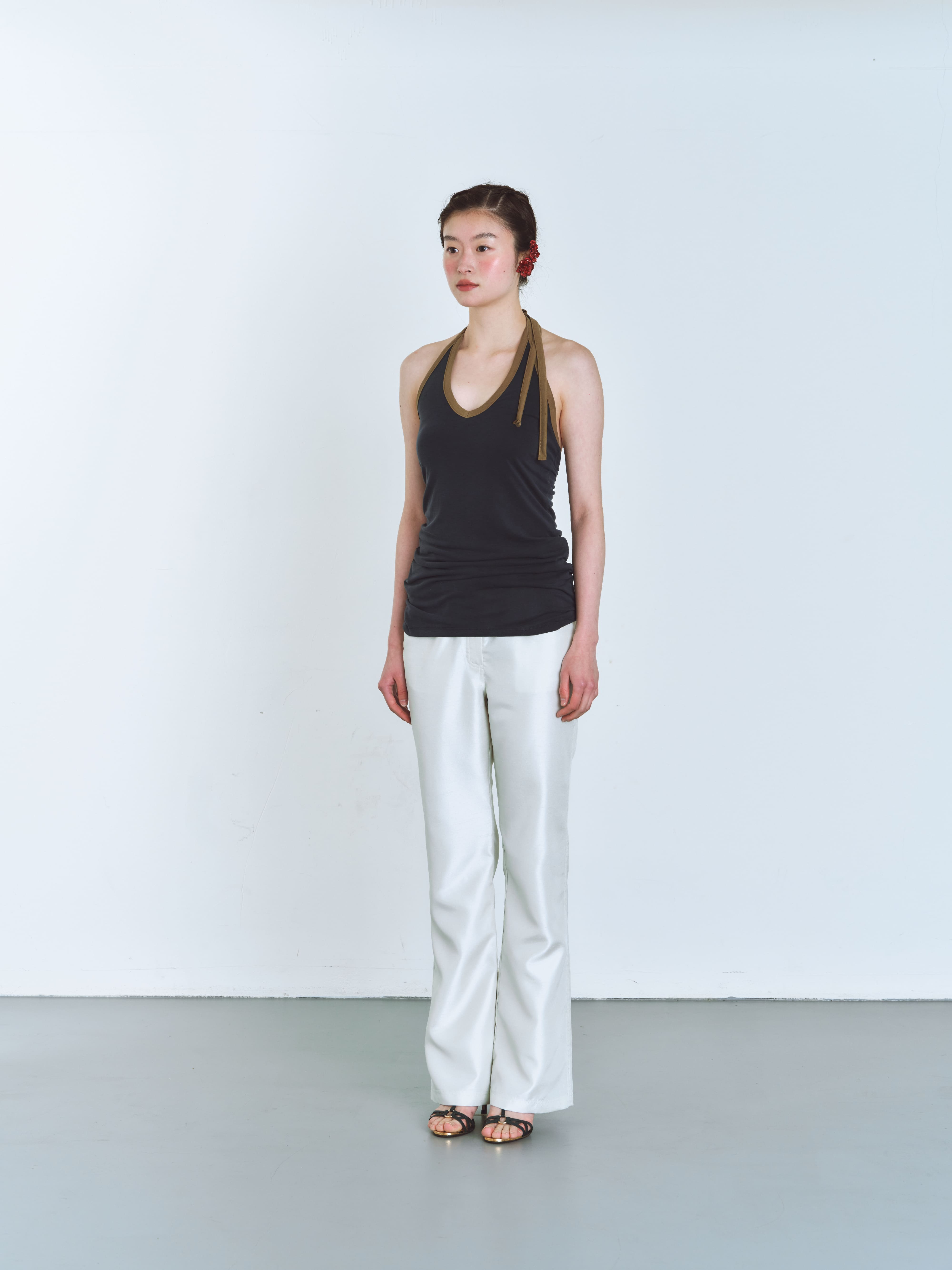 Glossy Silky Pants Snowy Mint - HAGO(하고)