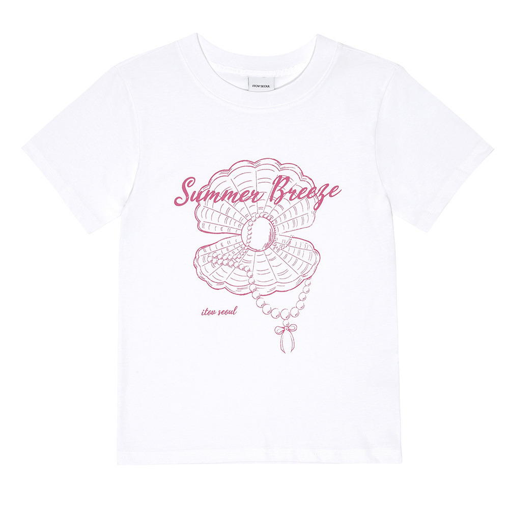 Pearl oystor T-shirt ver.2 WPK - HAGO(하고)