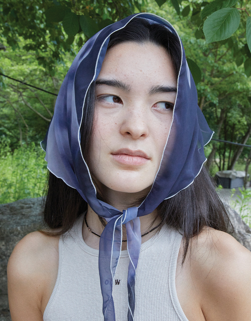 Rabbit Print Scarf - HAGO(하고)