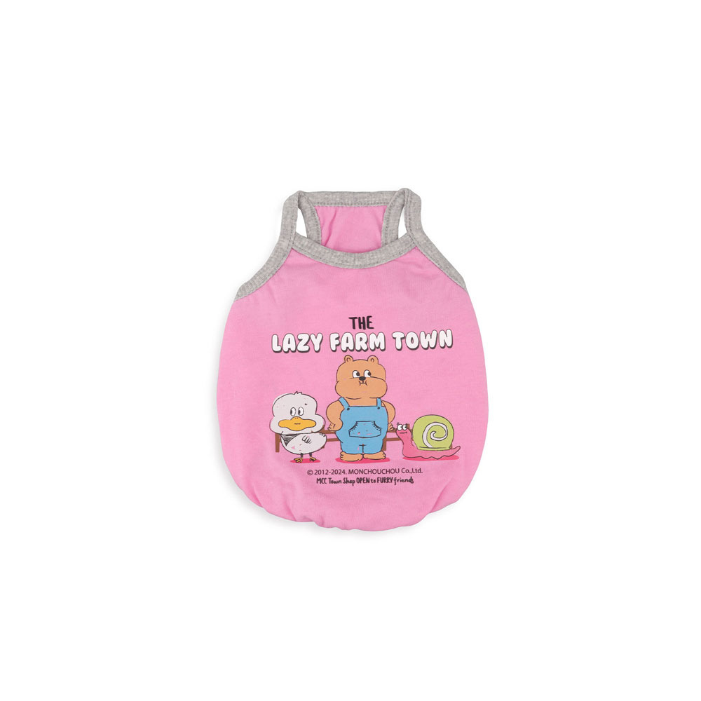 Lazy Farm Sleeveless Pink - HAGO(하고)