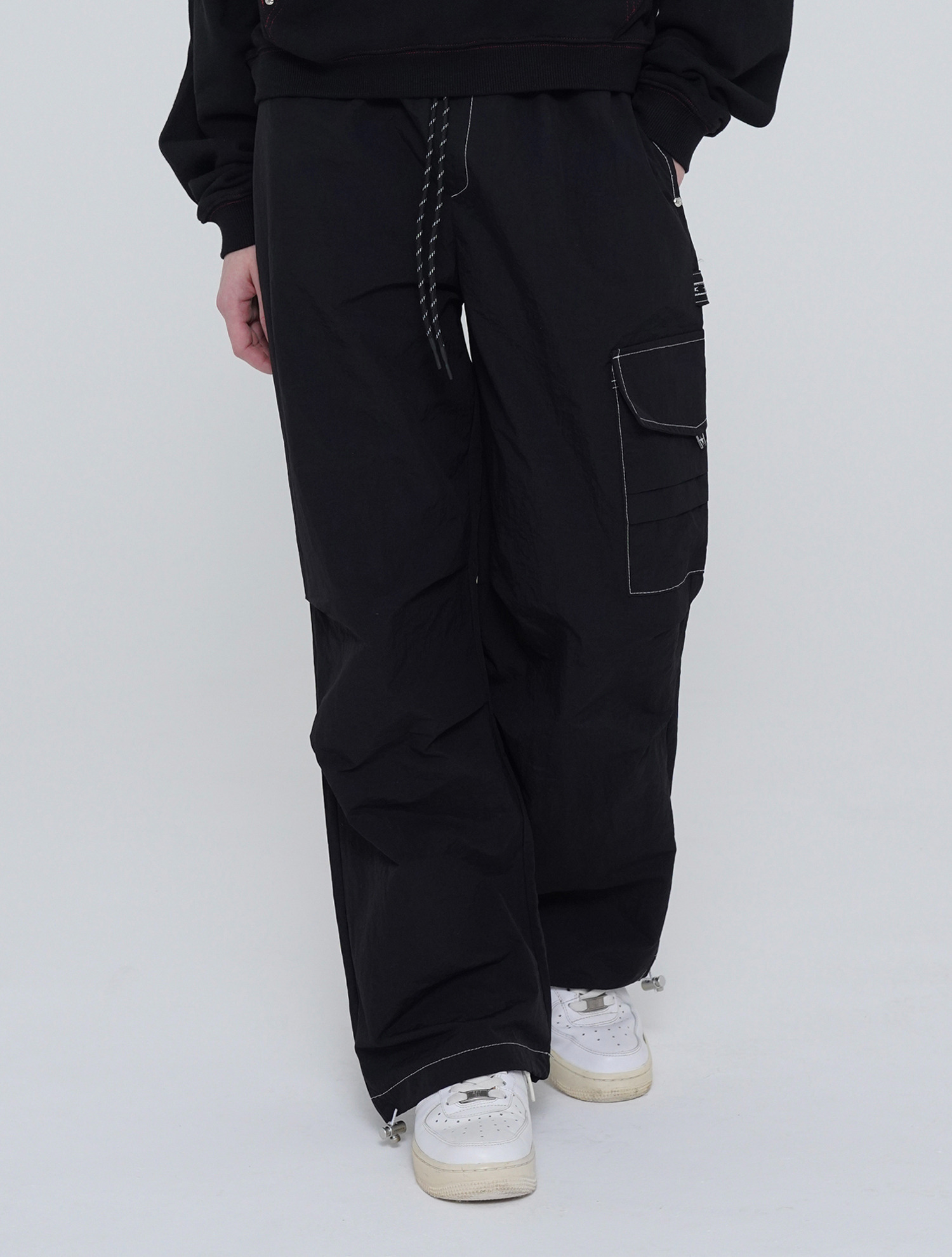 VISION POCKET STITCH PANTS - [BLACK] - HAGO(하고)