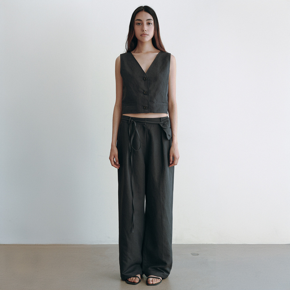 LIF POCKET STRING PANTS - HAGO(하고)