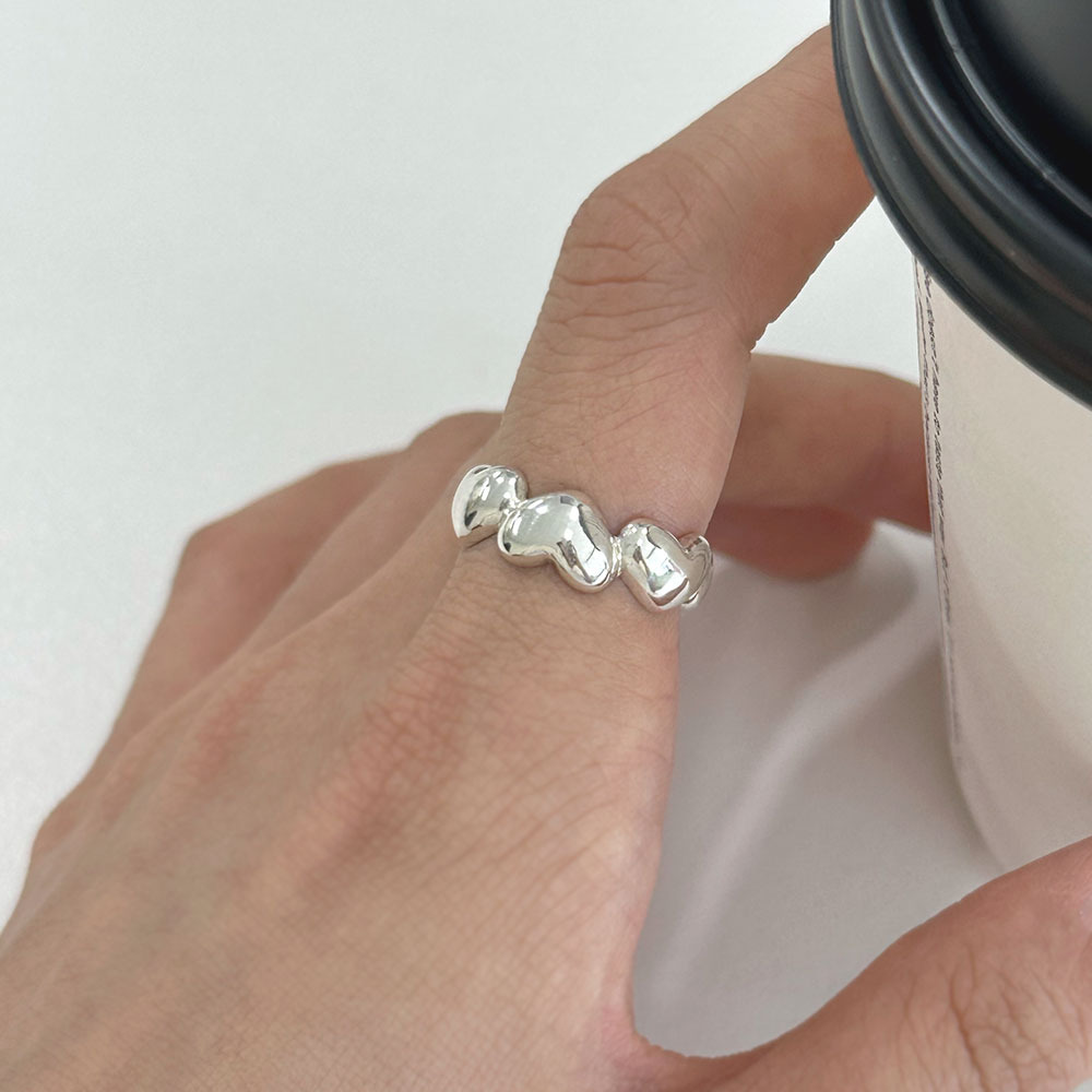 Volume Heart ring - HAGO(하고)