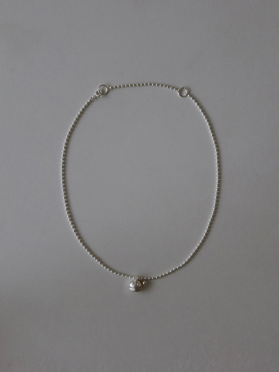 bumpy ball necklace - HAGO(하고)