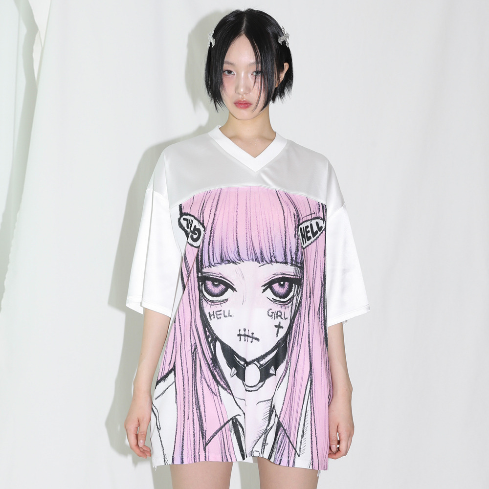 Satin Hell Girl Top - WHITE - HAGO(하고)