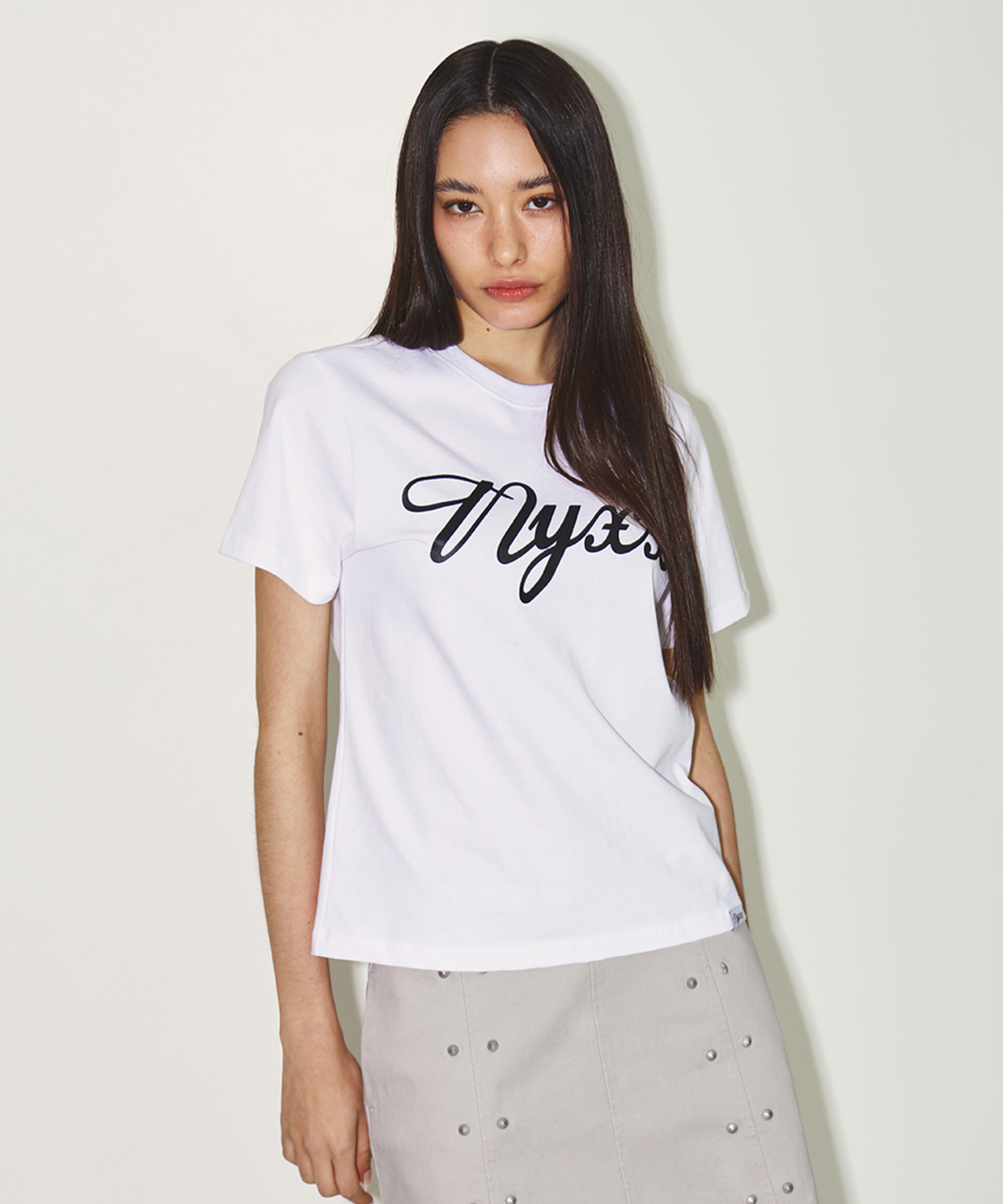 BASIC LOGO TEE WHITE - HAGO(하고)