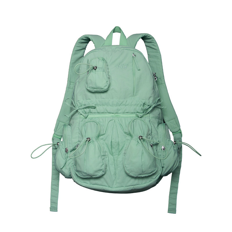 Oo POCKET STRING BACK PACK MINT GREEN - 하고
