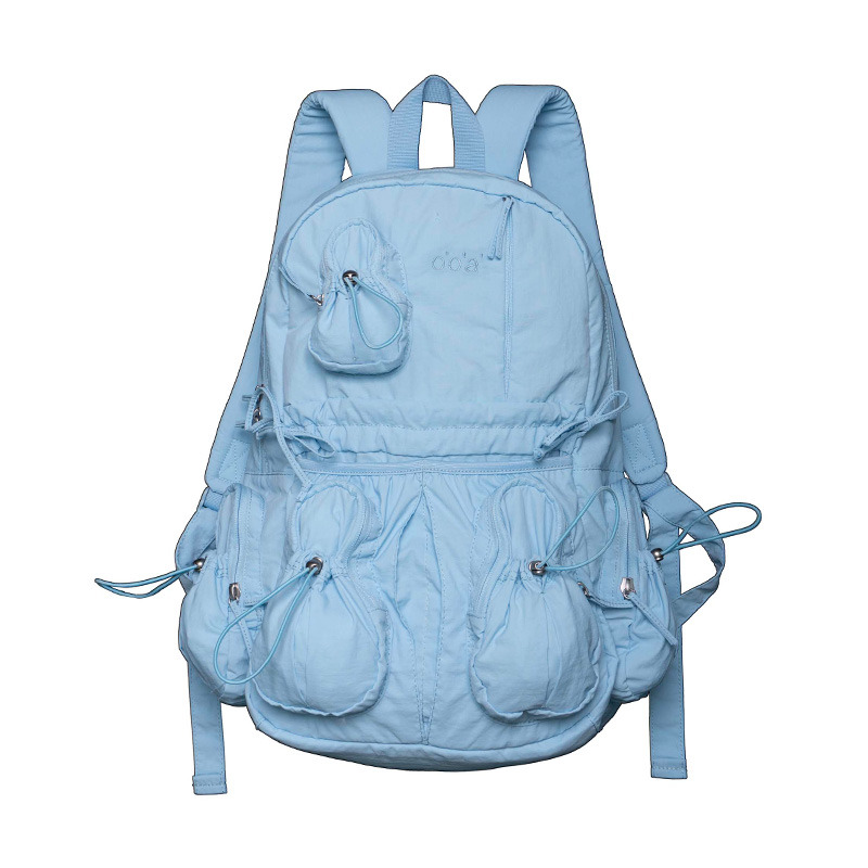 Oo POCKET STRING BACK PACK BLUE - HAGO(하고)