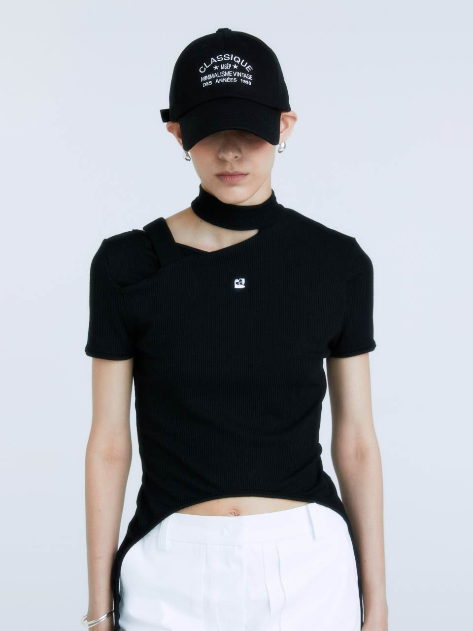 DIETER Classique Logo Ball Cap_Black - HAGO(하고)