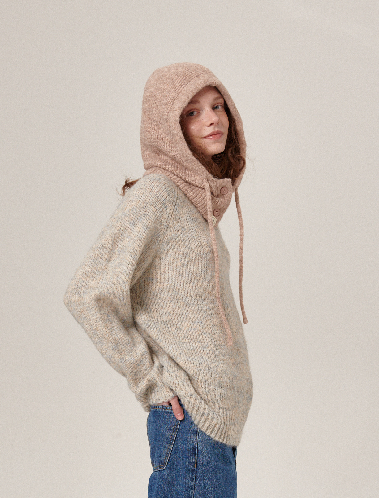 Balaclava Beige - 하고