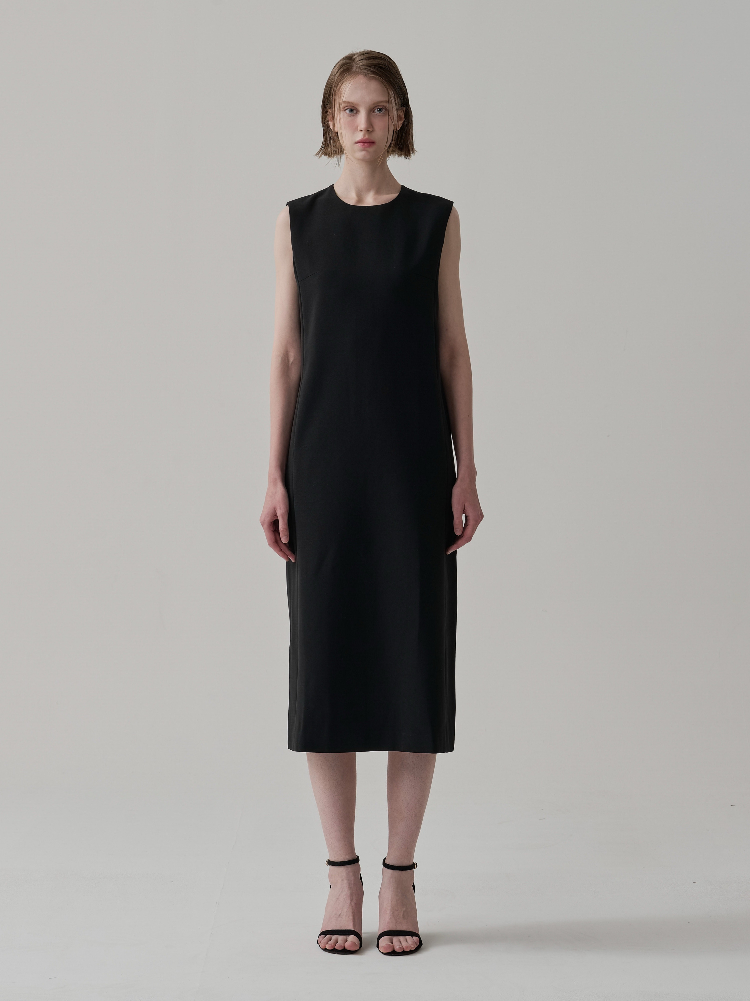 Sleeveless long OPS (Black) - HAGO(하고)