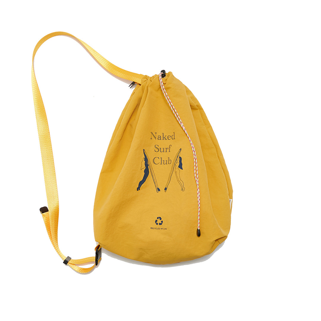 Recycle waterproof bag (Mustard) - 하고