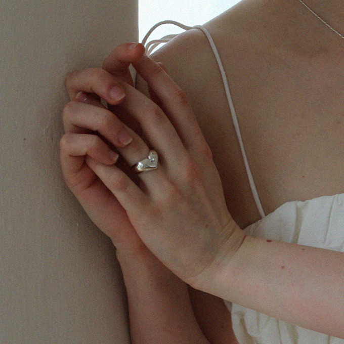 VOLUME HEART RING - HAGO(하고)