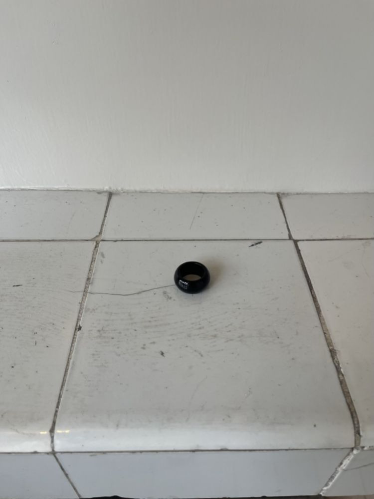 Hand-Carved Onyx Ring - HAGO(하고)