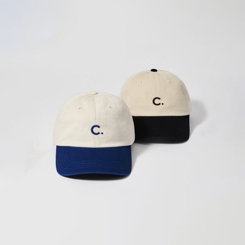 Basic Fit Ball Cap Colorblock (2color) - HAGO(하고)