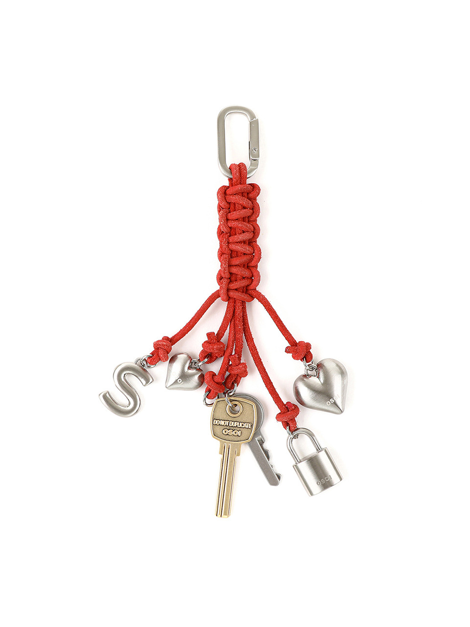 ROPE KEY RING [RED] - 하고