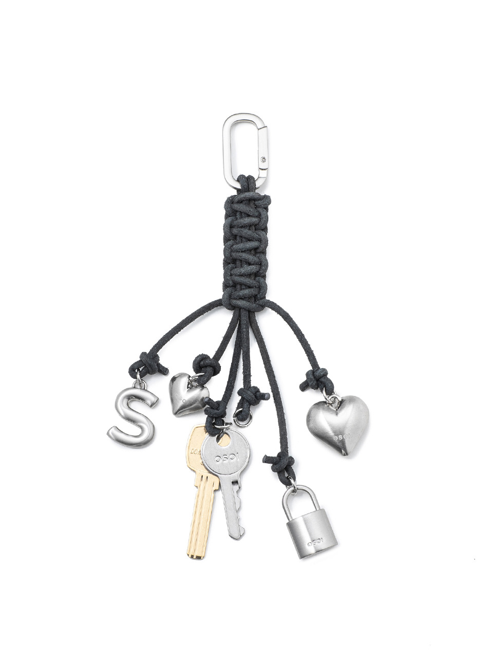 ROPE KEY RING [GREY] - 하고(HAGO)
