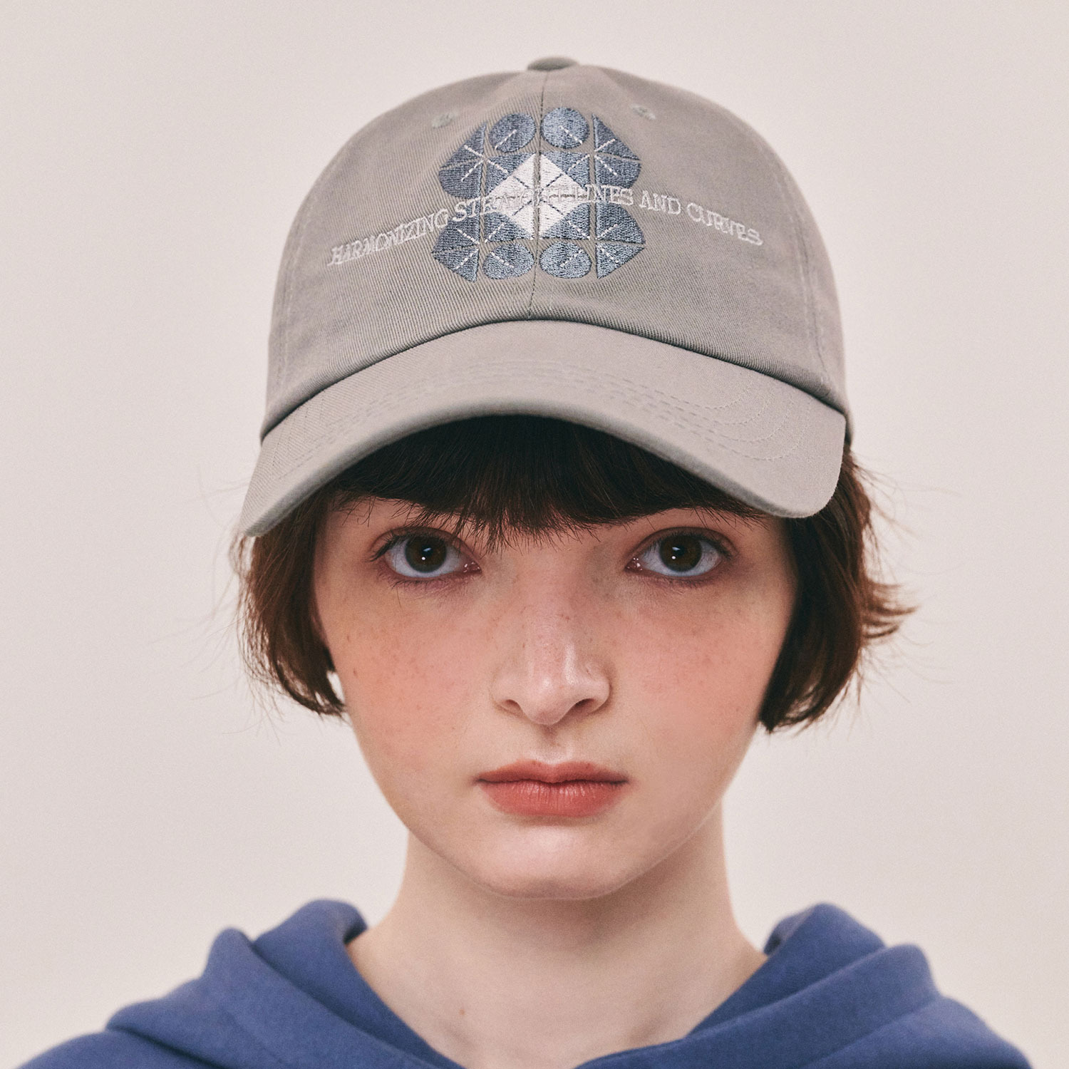 Clover Ball Cap_Light Gray - HAGO(하고)