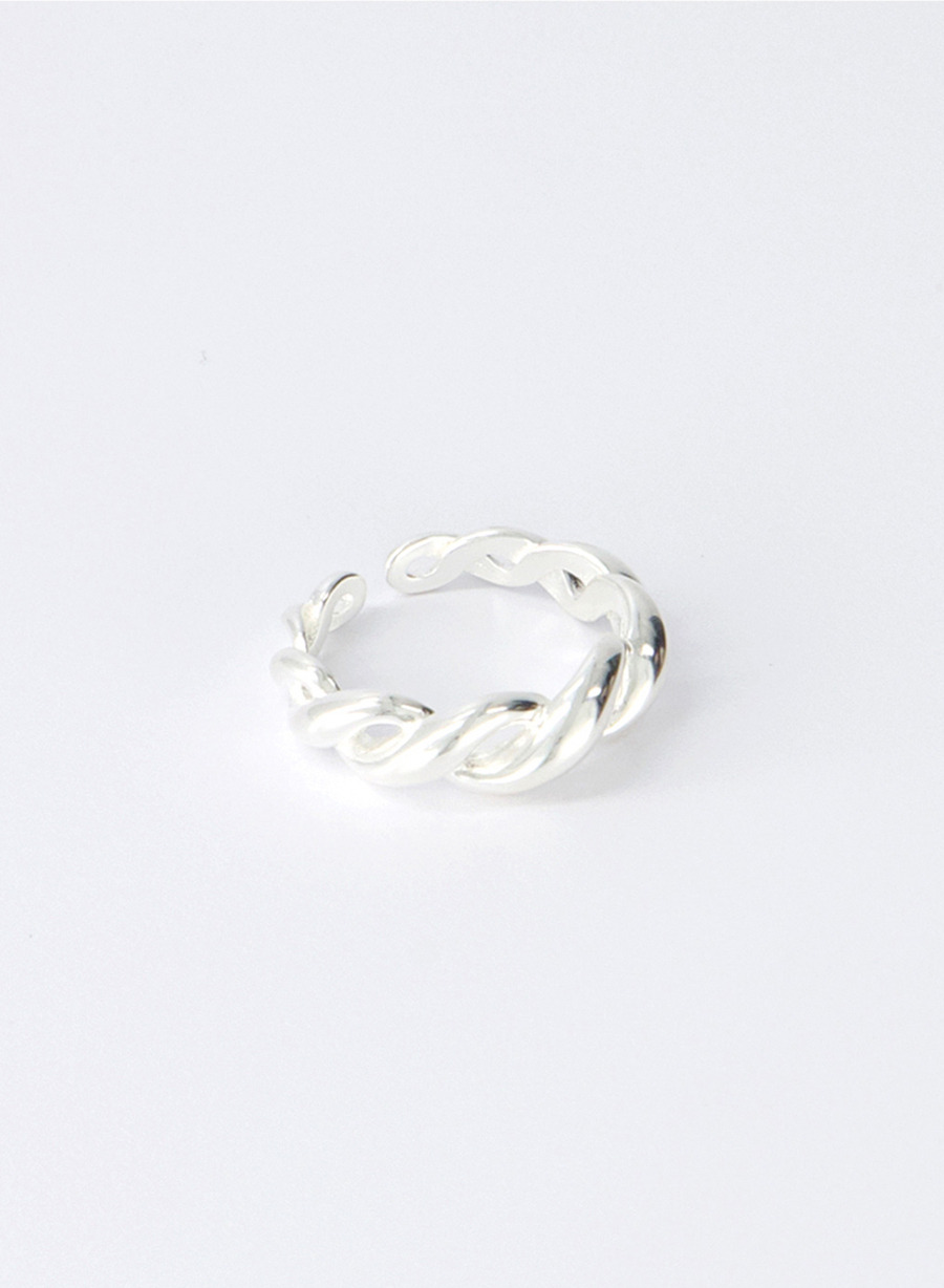 [애끼링][Silver925]ROPE PINKY RING - (Silver) - 하고(HAGO)