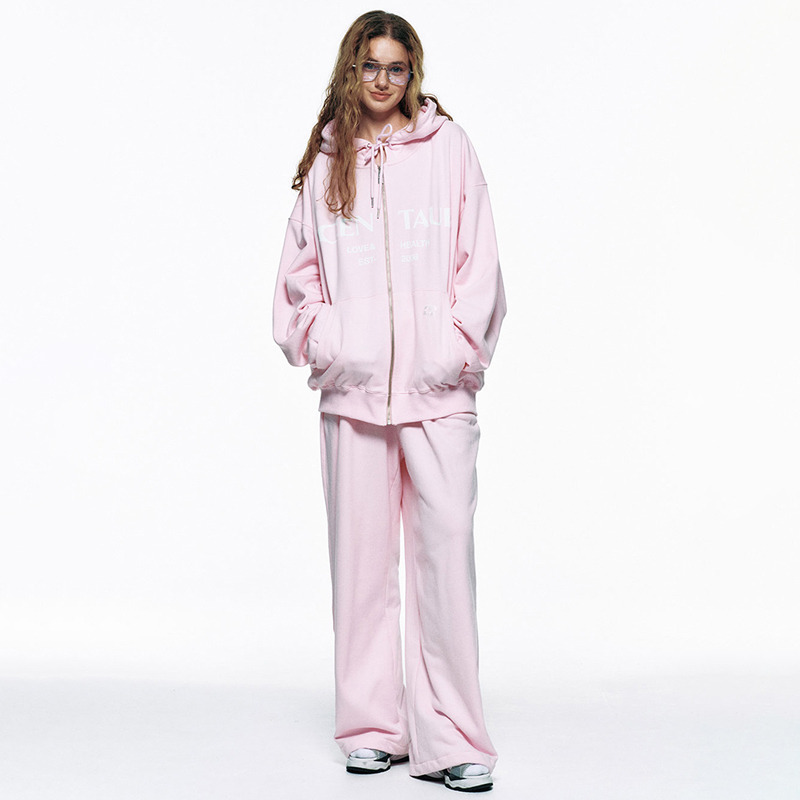 CENTAUR WIDE SWEATPANTS_PINK - HAGO(하고)