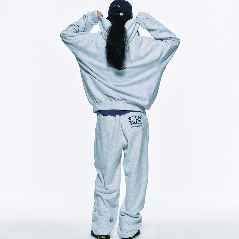 CENTAUR WIDE SWEATPANTS_GREY - HAGO(하고)