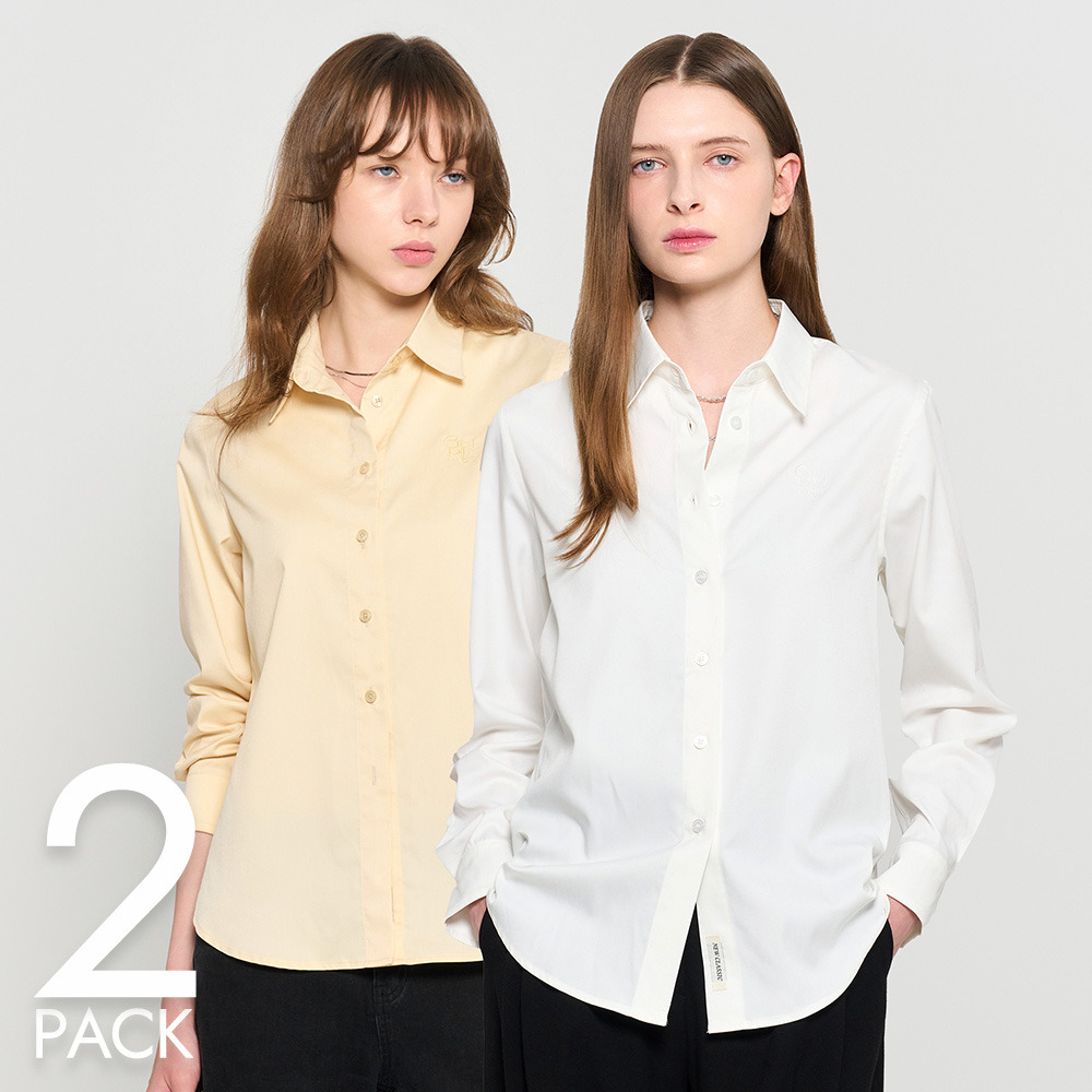 [1+1] WOMAN 링클프리 클래식 이지 셔츠 [4COL] / WBD3L03501 - 하고