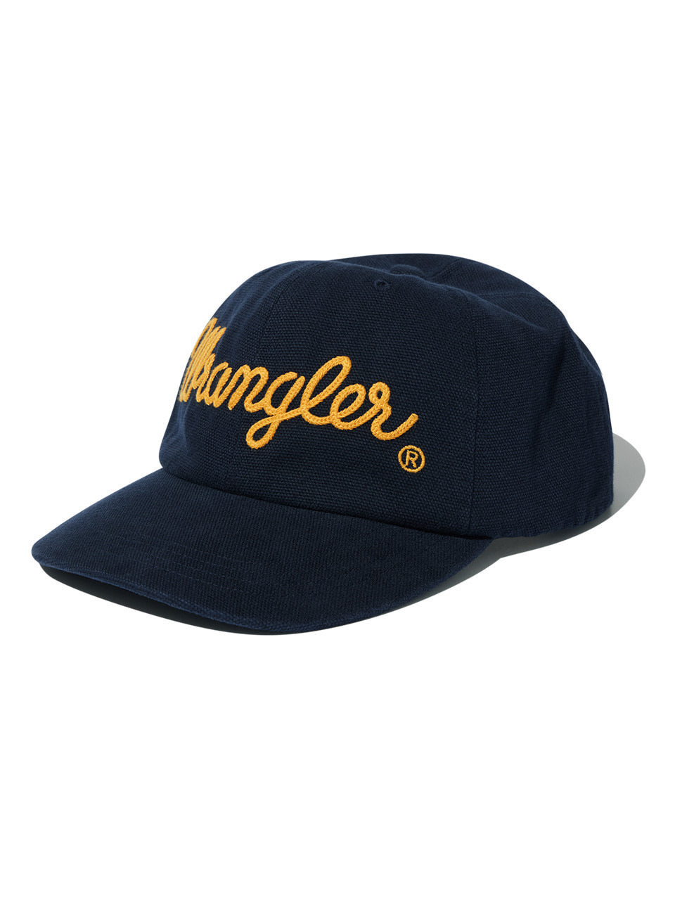 Rope Logo Chain Stitch Cap Navy - HAGO(하고)