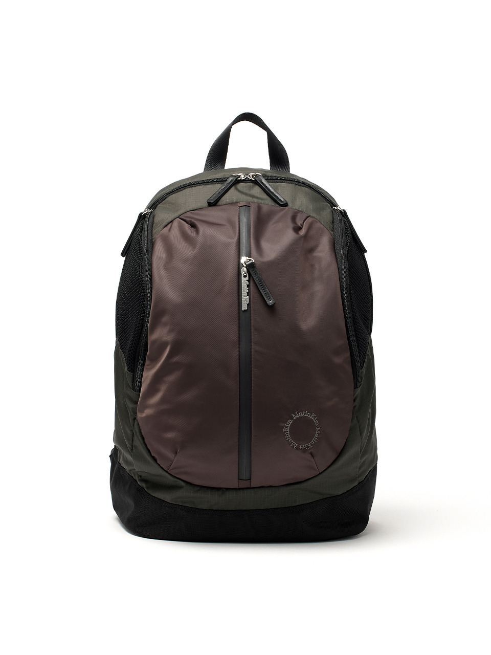 EXPLORER ZIPPER BACK PACK IN KHAKI - 하고(HAGO)